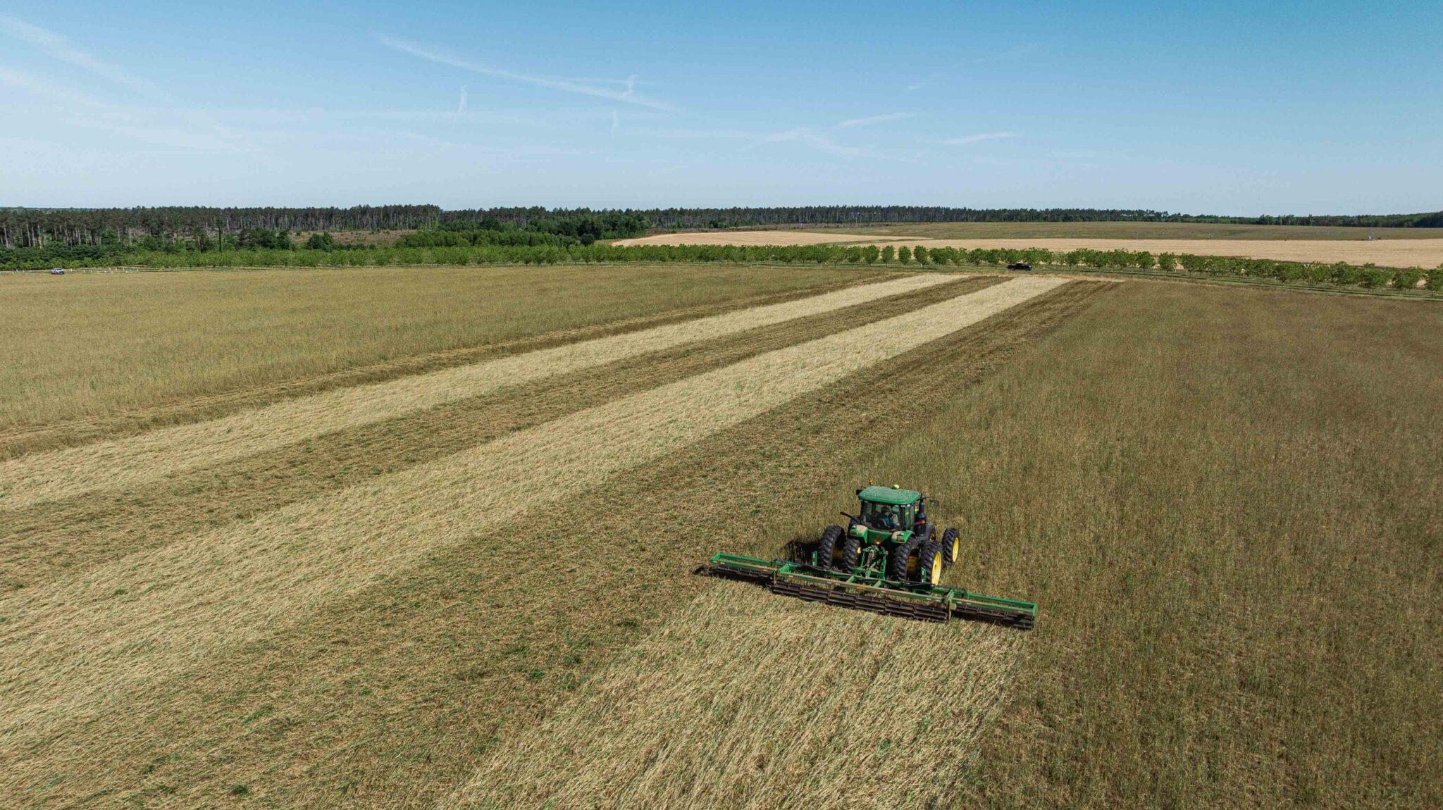 Crop Roller Crimper Photos - Harrell Ag Products